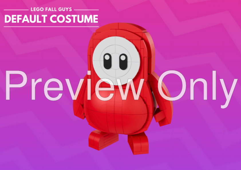 LEGO MOC Fall Guys by KraftyKoopa | Rebrickable - Build with LEGO