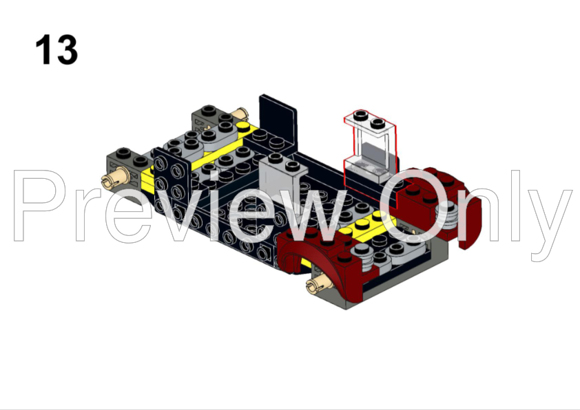 LEGO MOC 1969 Chevrolet Camaro SS Custom by toms8wides | Rebrickable ...