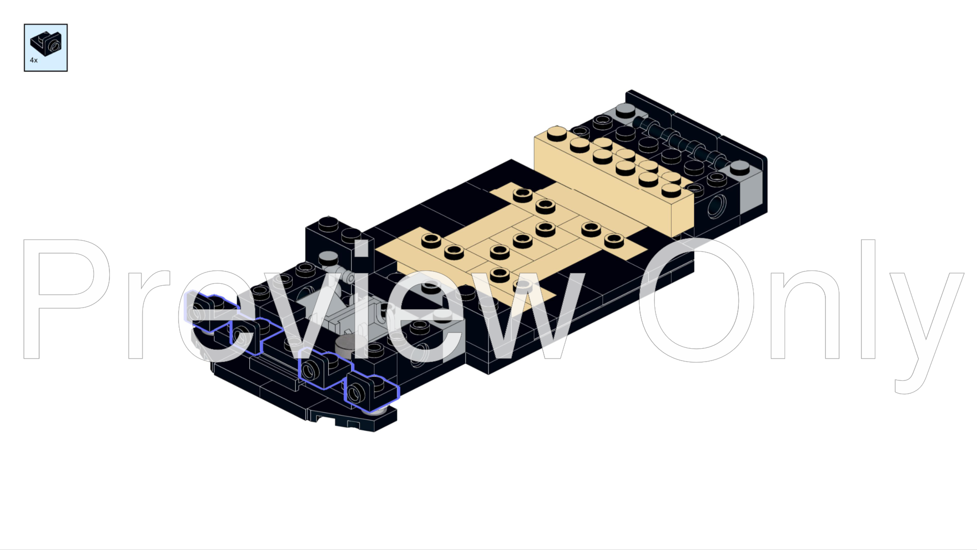 LEGO MOC Inspired by Toyota Aristo S160 by imYoko996 | Rebrickable ...