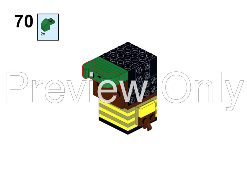 LEGO MOC Tyler, the Creator Brickheadz by flavorbricks | Rebrickable ...