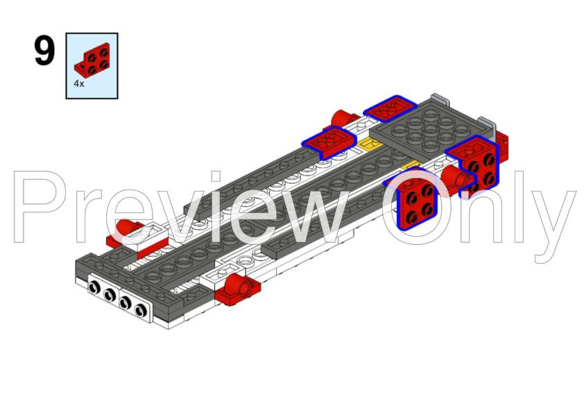 LEGO MOC Classic Christmas Pick-up - rounded fenders - Red & Green ...