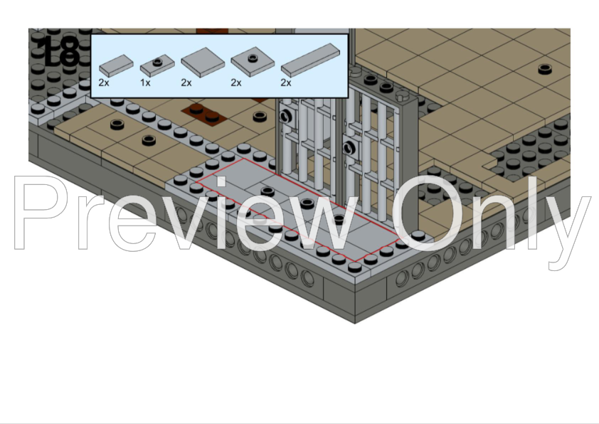 LEGO MOC Brooklyn 99 Bullpen by bexbricks8 | Rebrickable - Build with LEGO