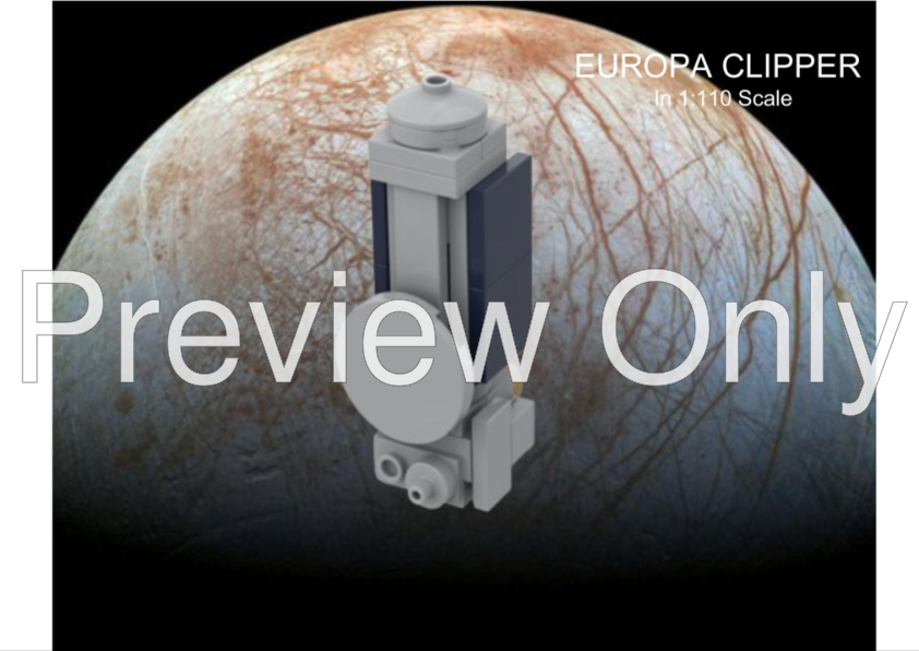 LEGO MOC Europa Clipper [Saturn V Scale] by SH4RK5057 | Rebrickable ...