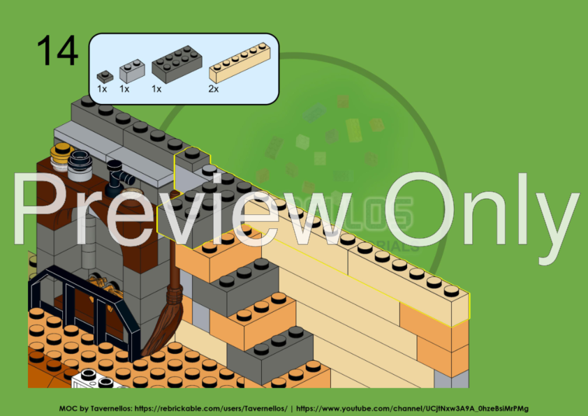 LEGO MOC 75980 - 4996 Beach House by Tavernellos | Rebrickable - Build ...