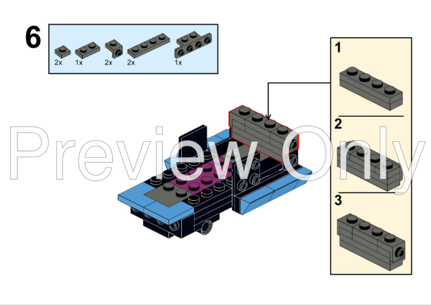 LEGO MOC-199439 Bowtie K10 from Red Dawn by IBrickedItUp | Rebrickable ...