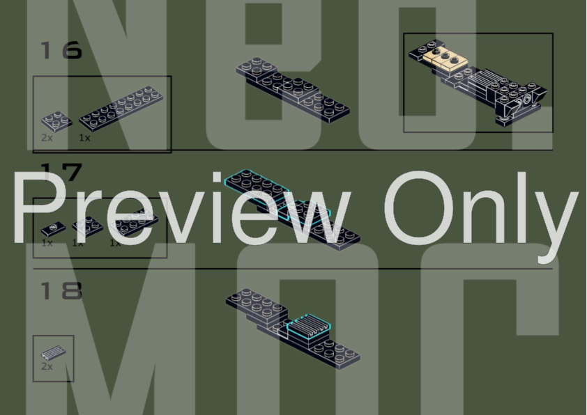 LEGO MOC CT2 HUMVEE HAWKEYE by Neo.moc | Rebrickable - Build with LEGO