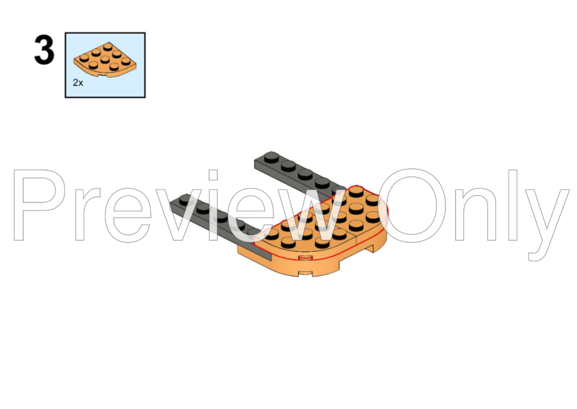 LEGO MOC-199516 Roller Skates by Build Brick | Rebrickable - Build with ...