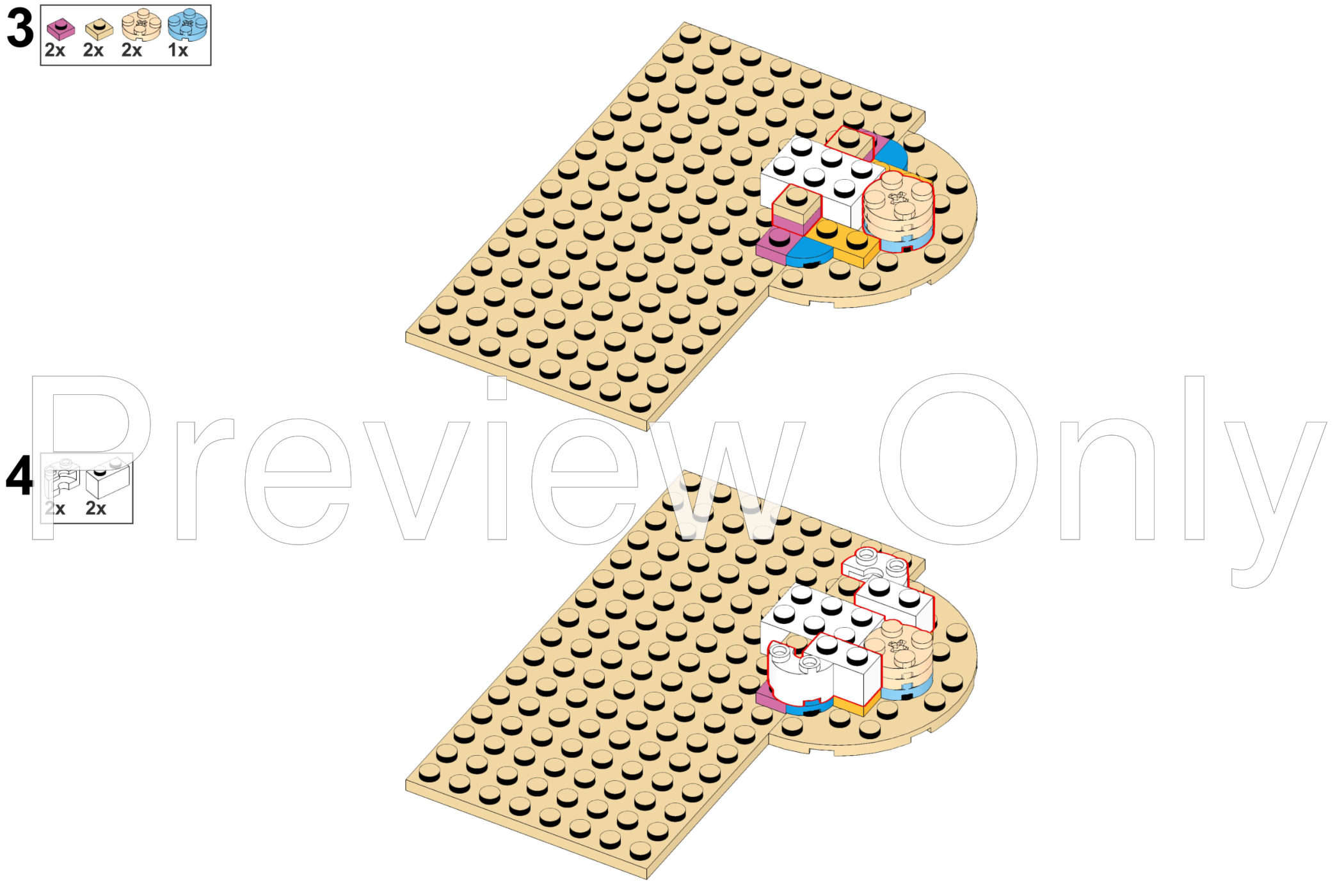 LEGO MOC Floral Studio by BrickAtive | Rebrickable - Build with LEGO