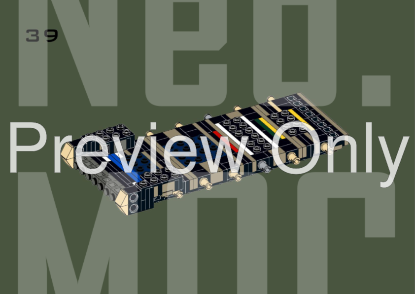 Lego Moc M109a6 Paladin Oif 2003 By Neomoc Rebrickable Build With Lego