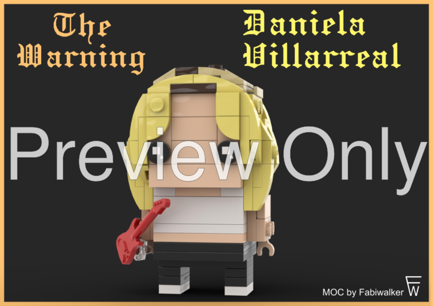 LEGO MOC The Warning (rock band) BrickHeadz by Fabiwalker | Rebrickable ...