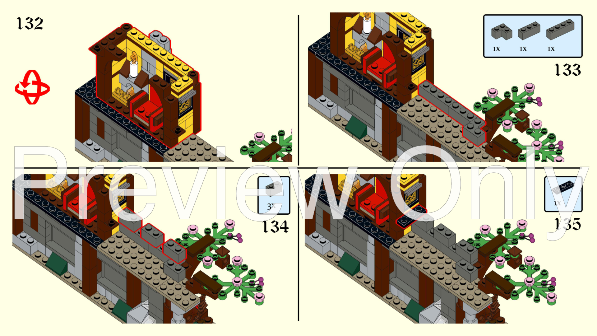 LEGO MOC Castle Nook by The_Astral_J | Rebrickable - Build with LEGO