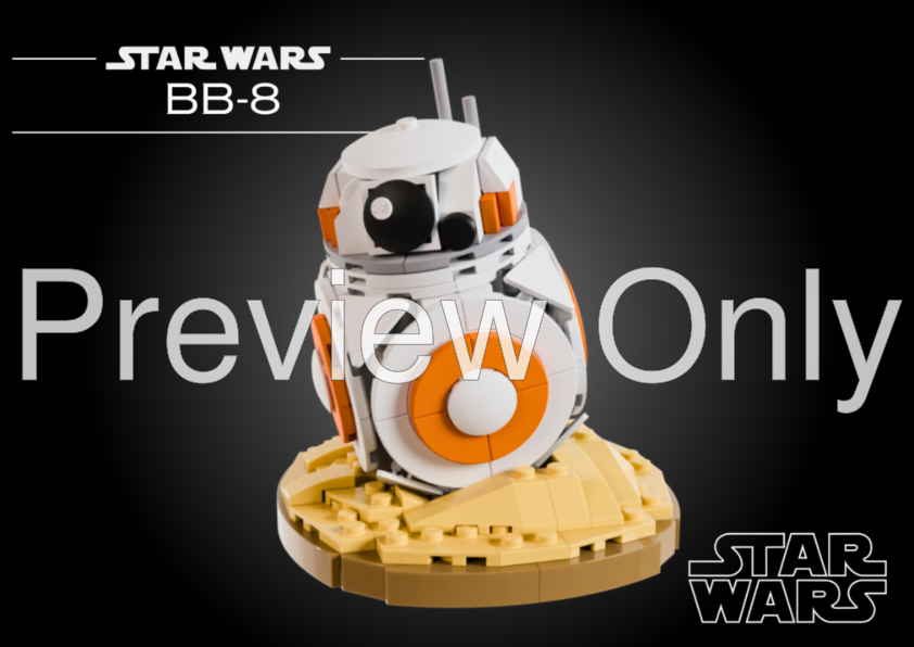 LEGO MOC BB8 by KraftyKoopa | Rebrickable - Build with LEGO