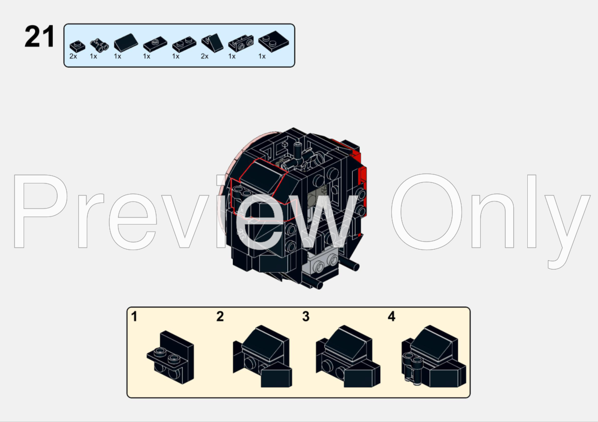 Lego Moc First Order Tie By Baufmanbricks Rebrickable Build With Lego