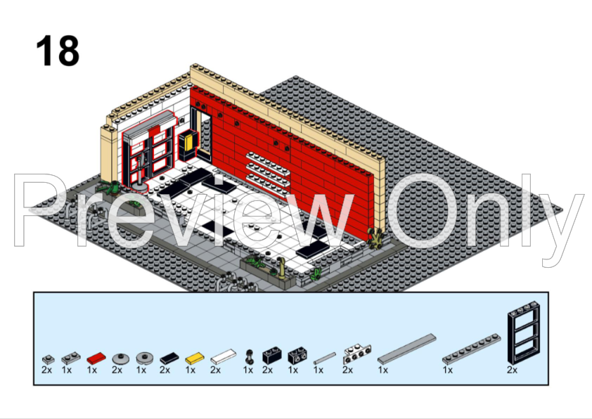 LEGO MOC GTA V Sandy Shores 24/7 Convenience Store by Garty ...