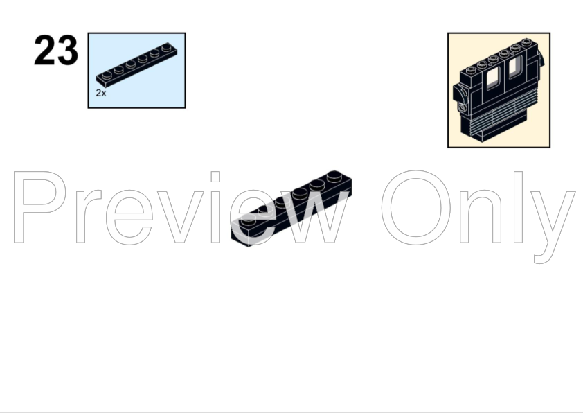 LEGO MOC 1951 Ford F5 COE Custom by toms8wides | Rebrickable - Build ...