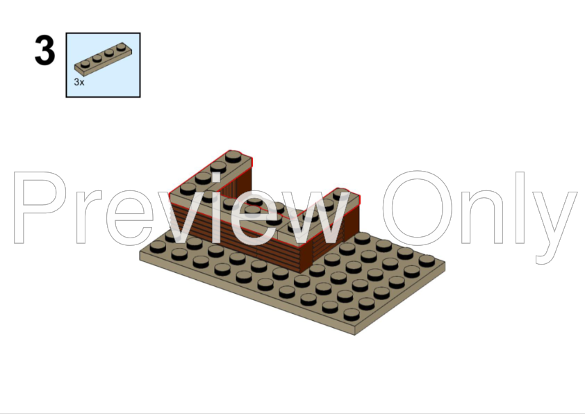 LEGO MOC-199815 Vintage Stand by gabizon | Rebrickable - Build with LEGO