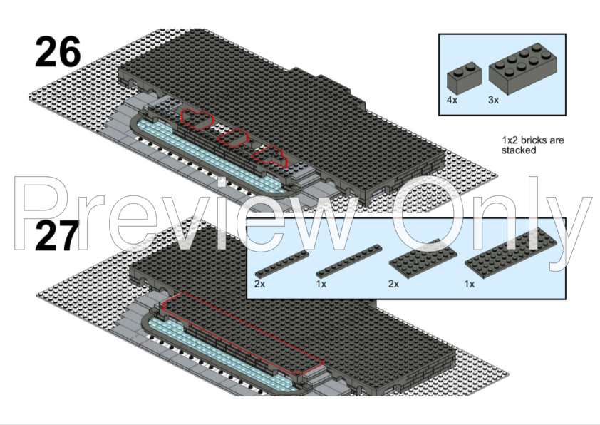 LEGO MOC Holiday Conservatory by K_Giffen_Creates | Rebrickable - Build ...