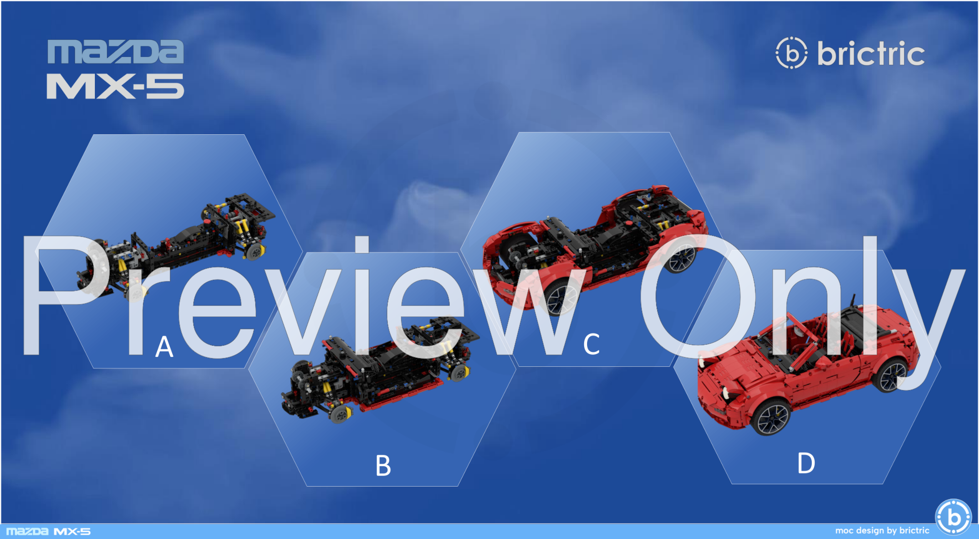 LEGO MOC Mazda MX5 Miata (NA) manual by brictric | Rebrickable - Build ...