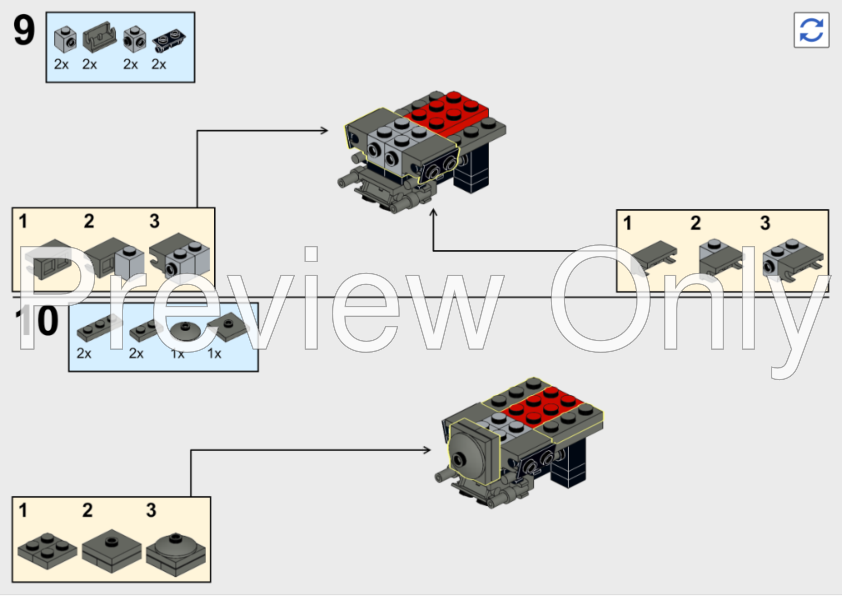 LEGO MOC Poe Dameron's T-70 Xwing Fighter by EDGE OF BRICKS ...