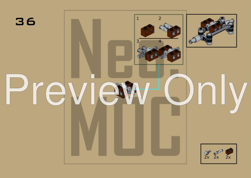 Lego Moc Lav M Mortar Carrier By Neomoc Rebrickable Build With Lego