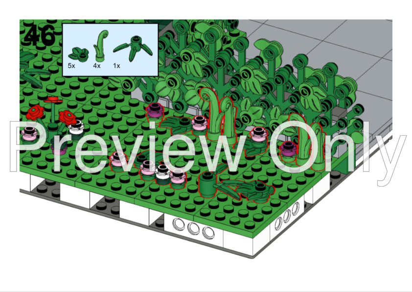 LEGO MOC X-Mansion Courtyard Expansion Version 1 by Kuragari1 ...