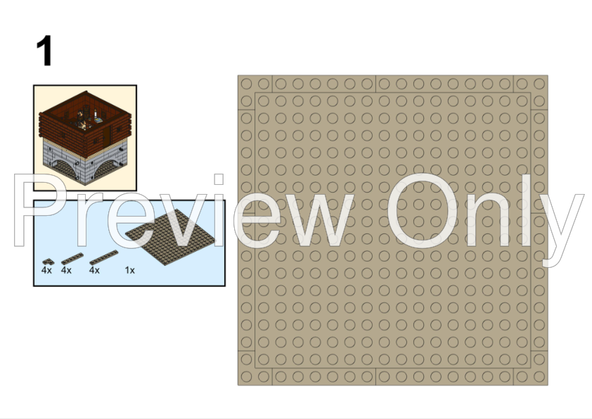 LEGO MOC Treasure Island: The Stockade by Brick Kaiser | Rebrickable ...