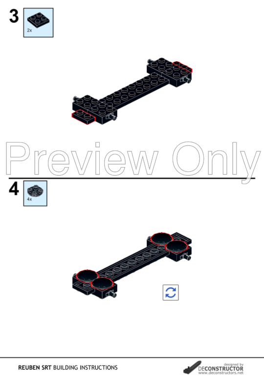 LEGO MOC Reuben SRT by deConstructor | Rebrickable - Build with LEGO