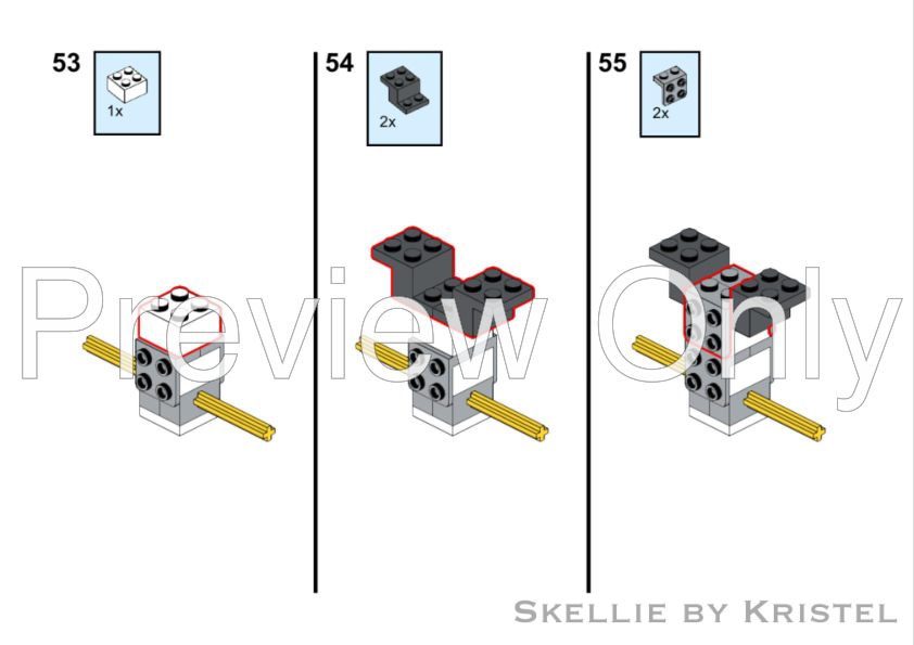LEGO MOC Skellie by Kristel | Rebrickable - Build with LEGO