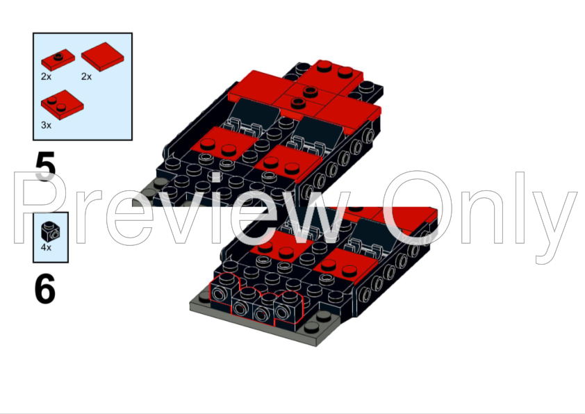 LEGO MOC Honda Integra Type R DC2 by vv334 | Rebrickable - Build with LEGO