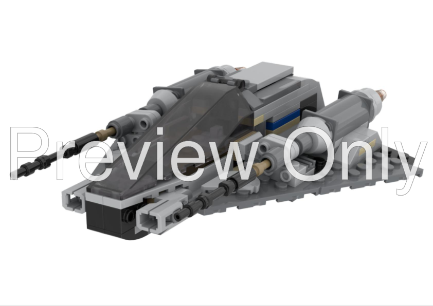 LEGO MOC Snowspeeder Inspired Alternate Build of 75346 Pirate Snub ...