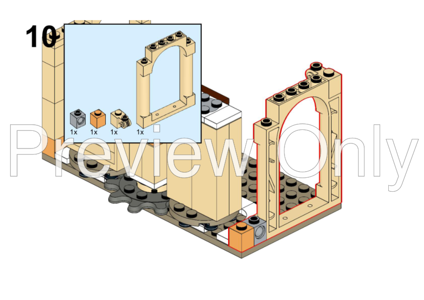 Lego Moc Ultimate Modular Hp Castle Grounds Bundle By Gobsmack