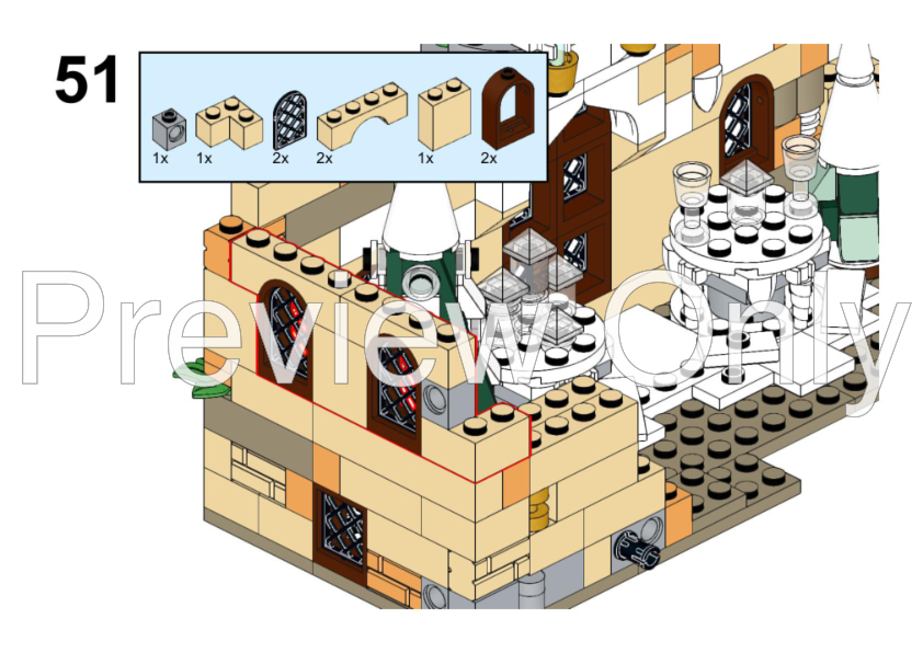 Lego Moc Ultimate Modular Hp Castle Grounds Bundle By Gobsmack