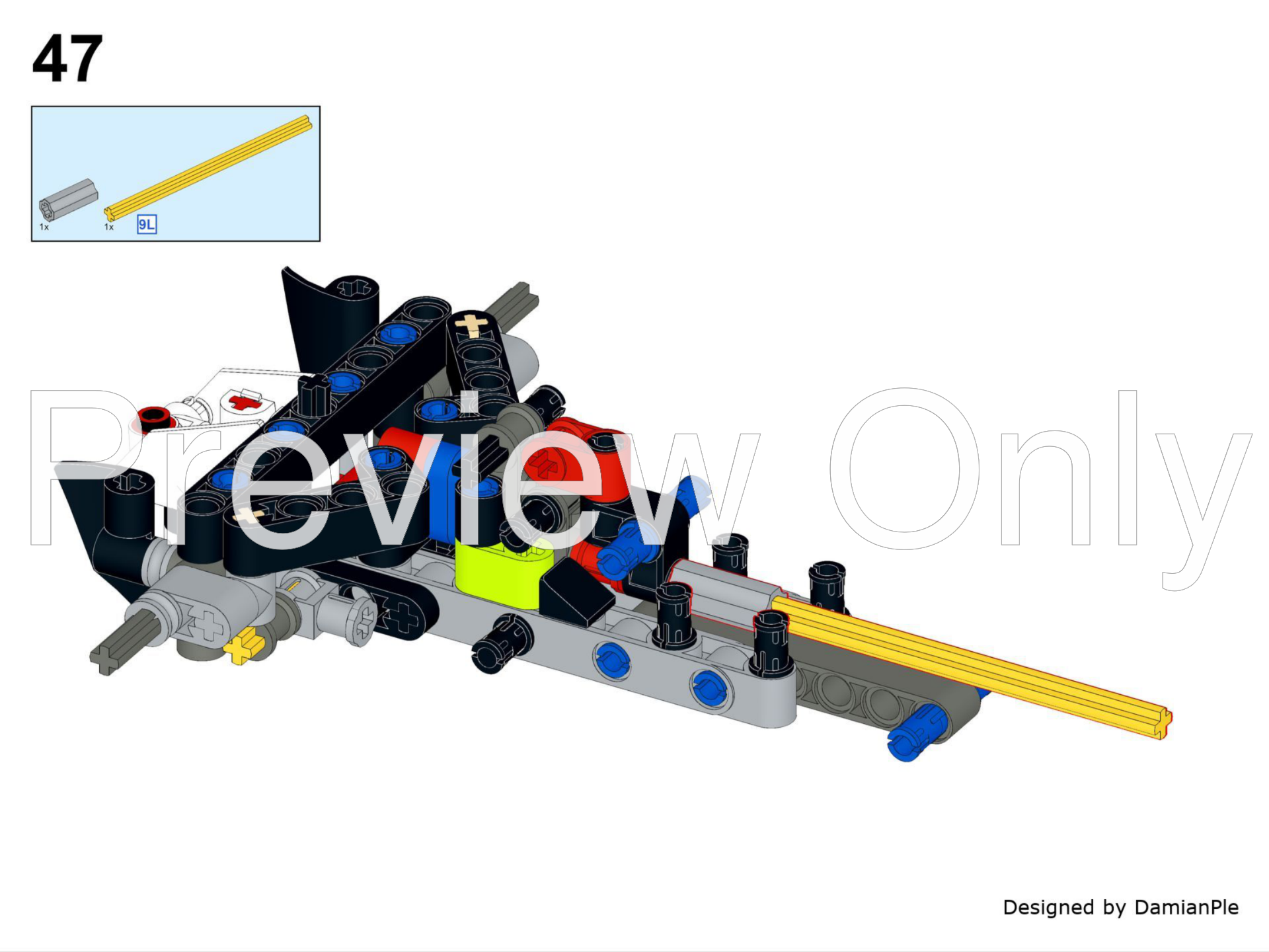 Lego Moc 42184 Alternative Model F1 Car By Damianple Technic Garage