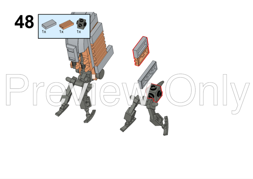 LEGO MOC Grievous Wheel Bike - Functional - Fully Rotating Separated ...