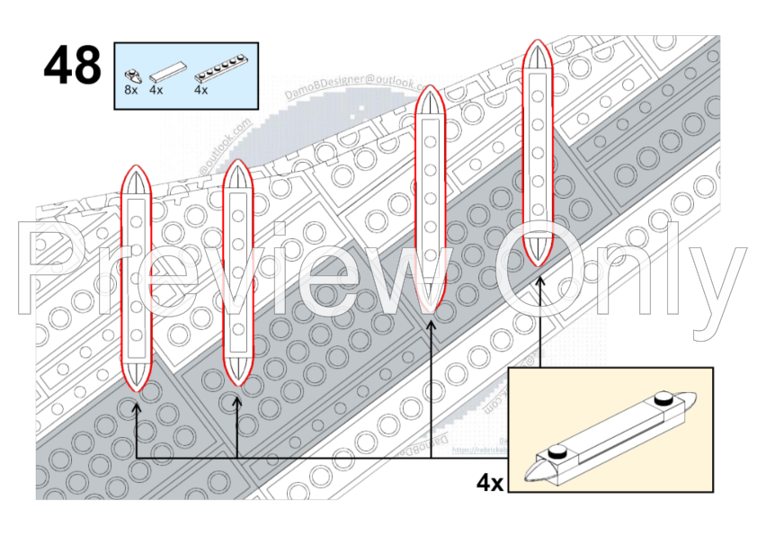 LEGO MOC Stratolaunch Boeing 747-400 Spirit of Mojave by DamoB ...