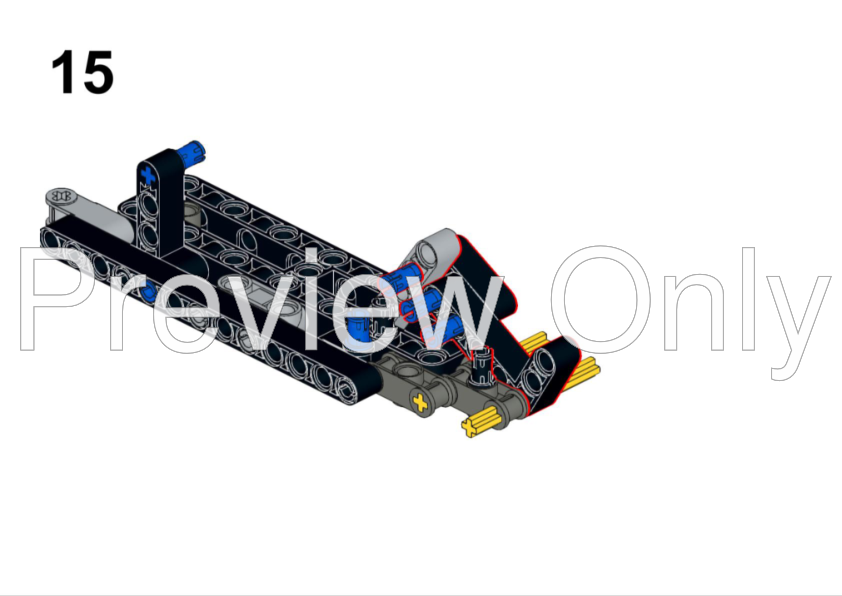 LEGO MOC-201112 42173 Combat helicopter by XaeroZKota | Rebrickable ...