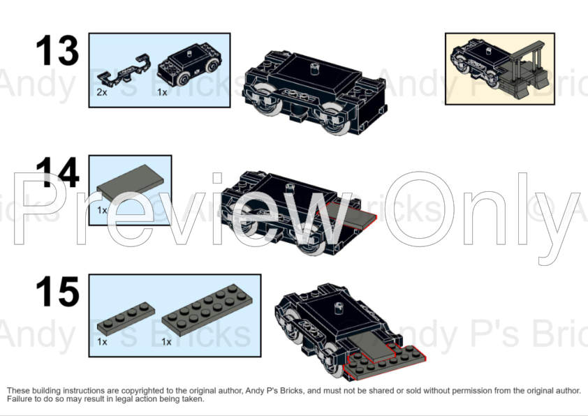 LEGO MOC GTA San Andreas Brown Streak Railroad Train by Andy Ps Bricks ...