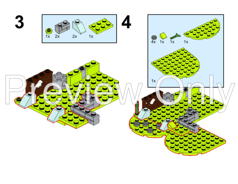 LEGO MOC-201231 Dream Cottage by penumbra12 | Rebrickable - Build with LEGO