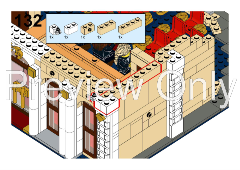 LEGO MOC Opera House by Croissant_bricks | Rebrickable - Build with LEGO