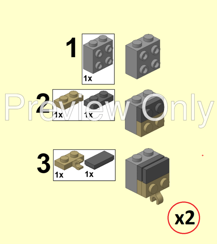 LEGO MOC Biohazard pack 4-03 (Villains set B) by Igor X | Rebrickable ...