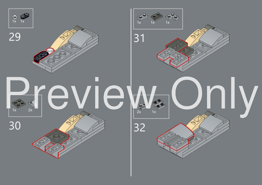 LEGO MOC 75375 Alternate 3 in 1 Bundle: Outrider + Razor Crest + Ghost ...