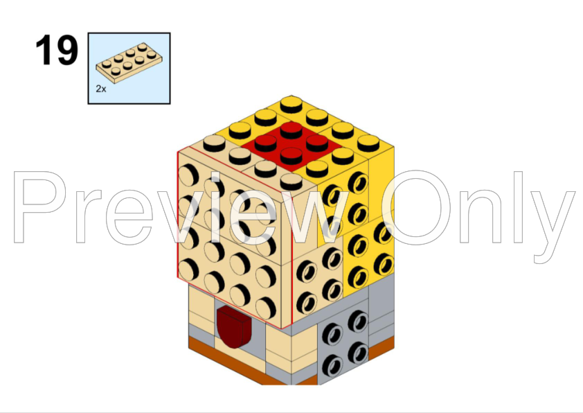 LEGO MOC He-Man & Skeletor (Masters of the Universe) Brickheadz by ...