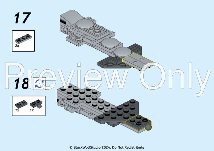 LEGO MOC Supermarine Spitfire Mrk IX by BlackWolfStudio | Rebrickable ...