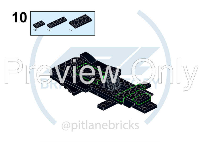 Lego Moc F1 Sf 24 Miami By Pit Lane Bricks Factory Rebrickable