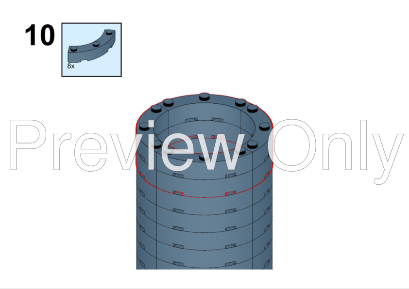 LEGO MOC Grain Silos by BrickMind | Rebrickable - Build with LEGO