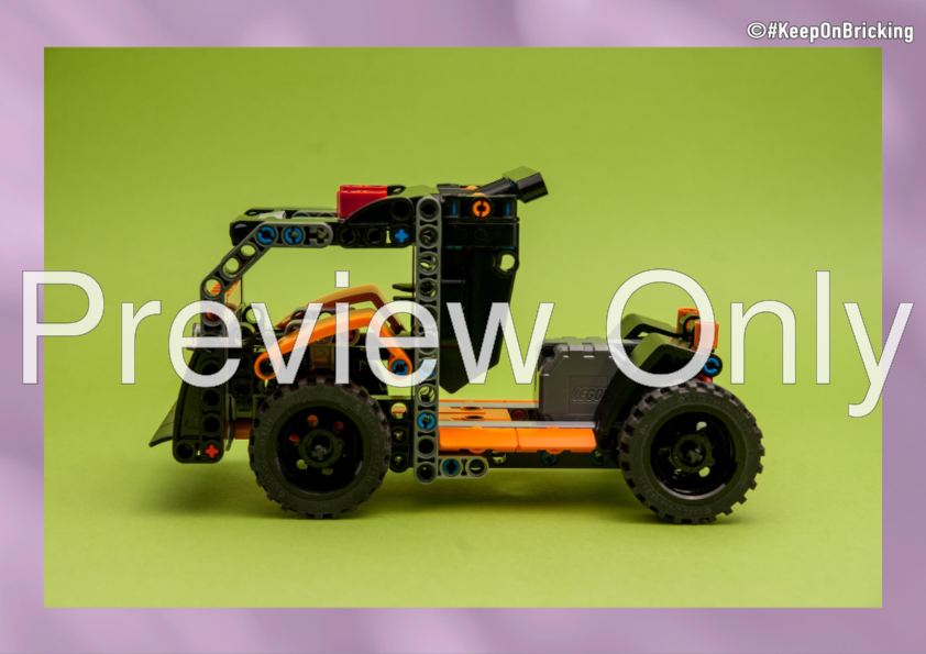 LEGO MOC 42166 Supertruck by Keep On Bricking | Rebrickable - Build ...