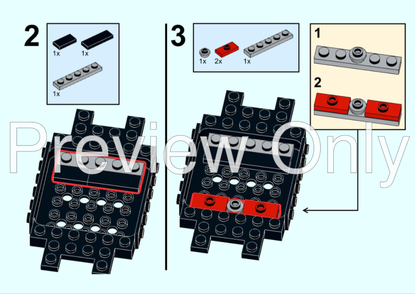 LEGO MOC 76924 3 in 1 Bugatti Trilogy (Veyron - Chiron - Tourbillon ...