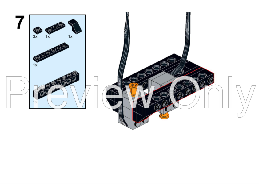 LEGO MOC Excavator Clam Tool for MOC-201330 by llakie | Rebrickable ...