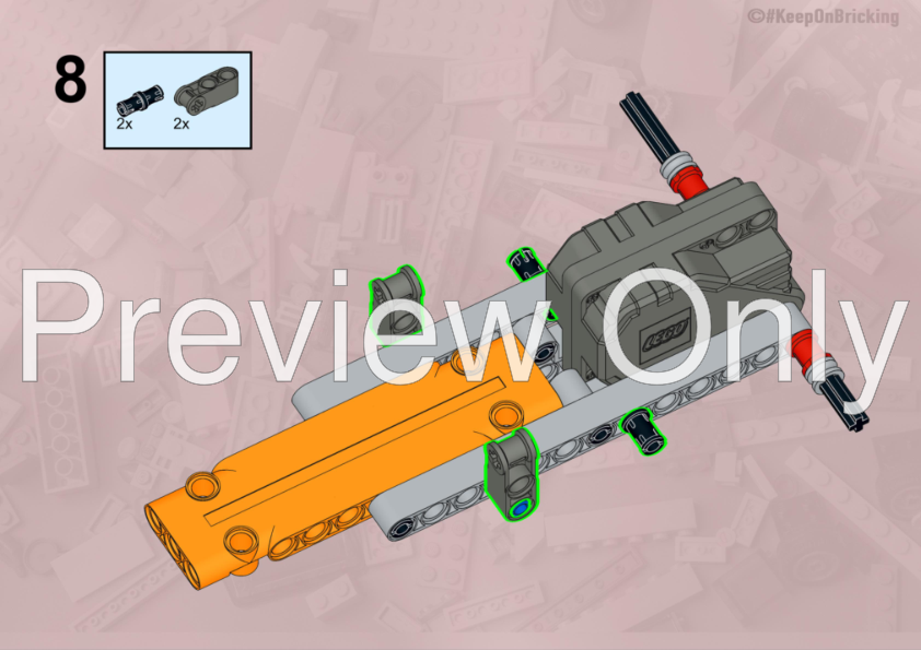 LEGO MOC 42166 Ranger by Keep On Bricking | Rebrickable - Build with LEGO