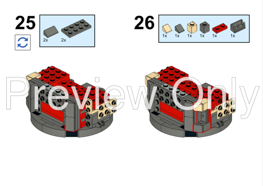 LEGO MOC Urbanmech from Battletech by LoreOfMetal | Rebrickable - Build ...